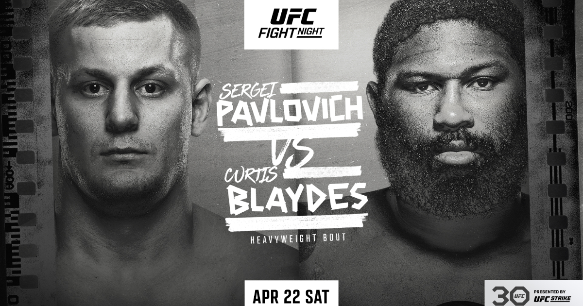 ยักษ์ชนยักษ์! พาฟโลวิช เตรียมชน เบลดส์ ใน UFC FIGHT NIGHT อาทิตย์นี้ ...