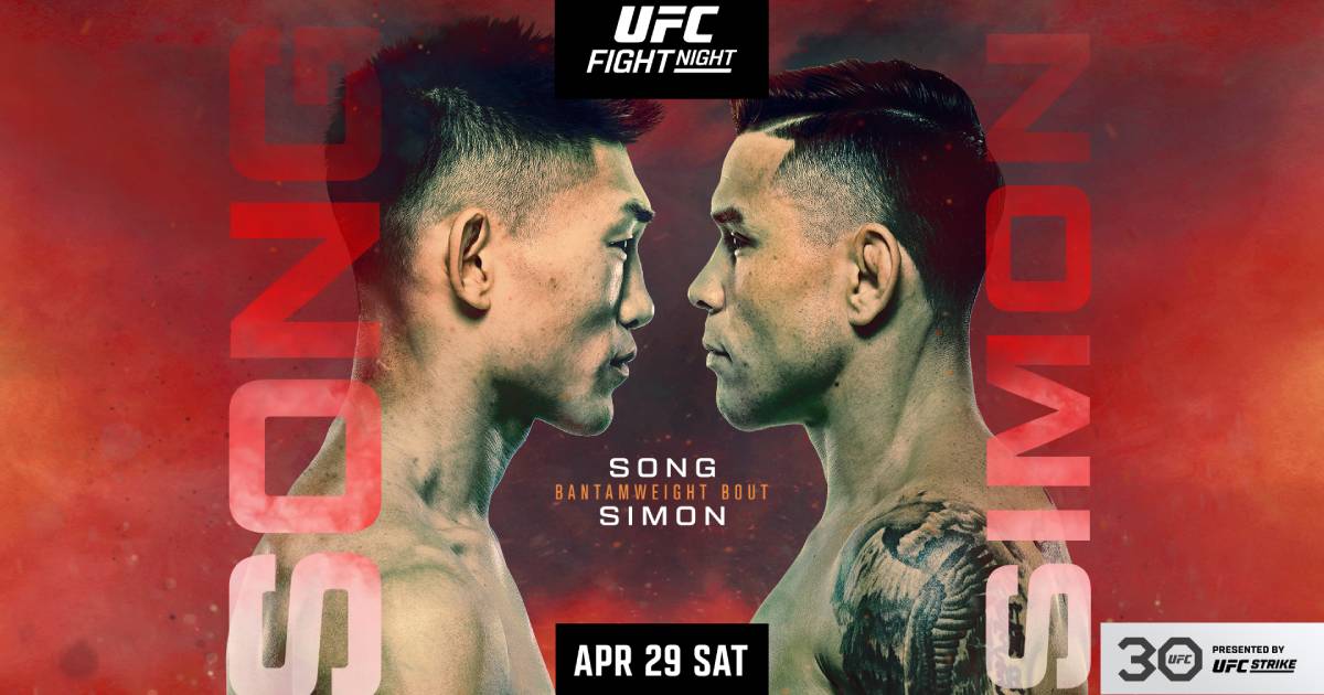 เดือดแน่! ซง ยา ตง เตรียมซัด ซิม่อน ศึก UFC FIGHT NIGHT อาทิตย์นี้ ...