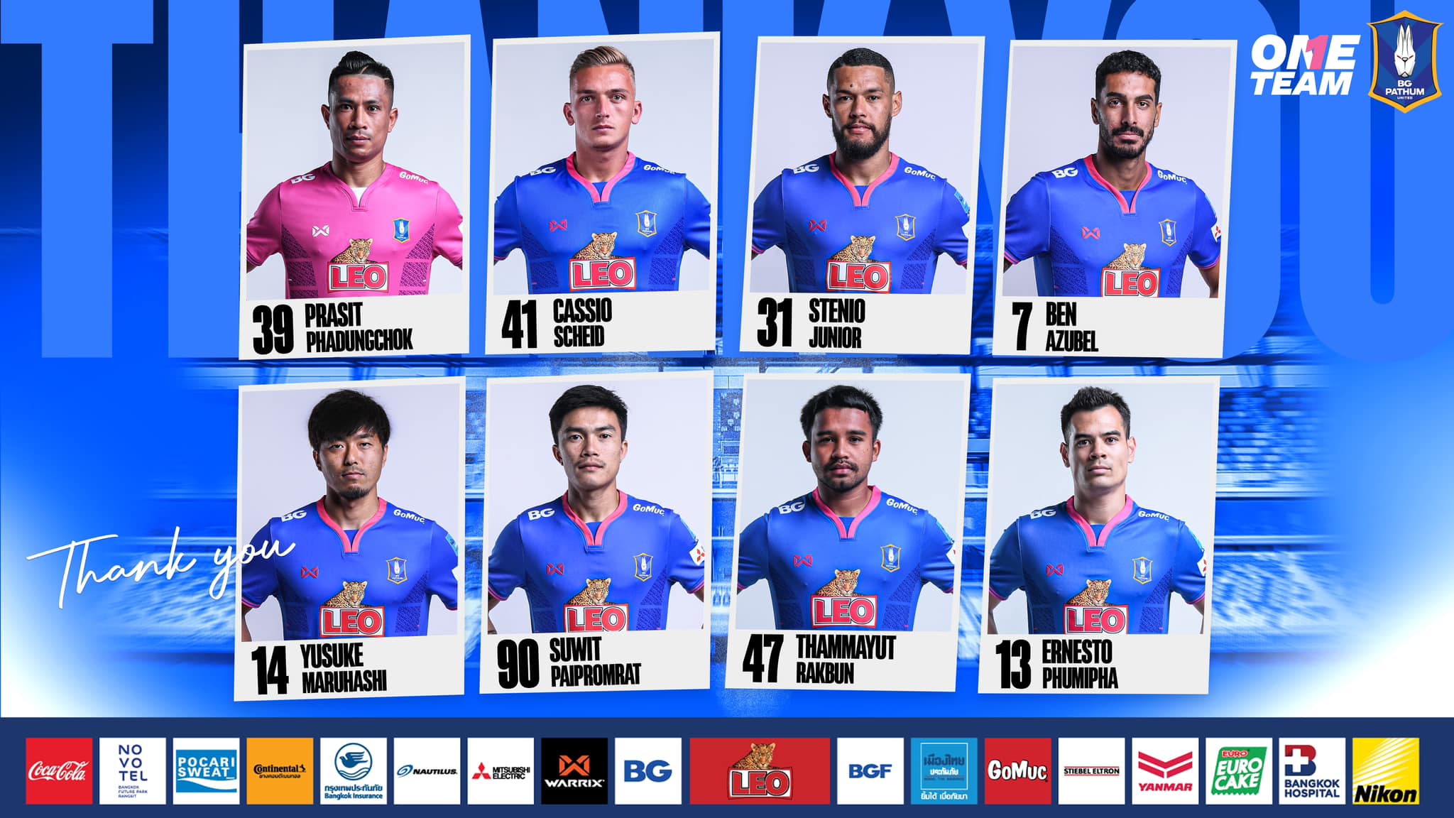 OFFICIAL : ผ่าตัดใหญ่อีกรอบ! บีจี ปทุม แยกทาง 4 ต่างชาติ-4 แข้งไทย - EKings News