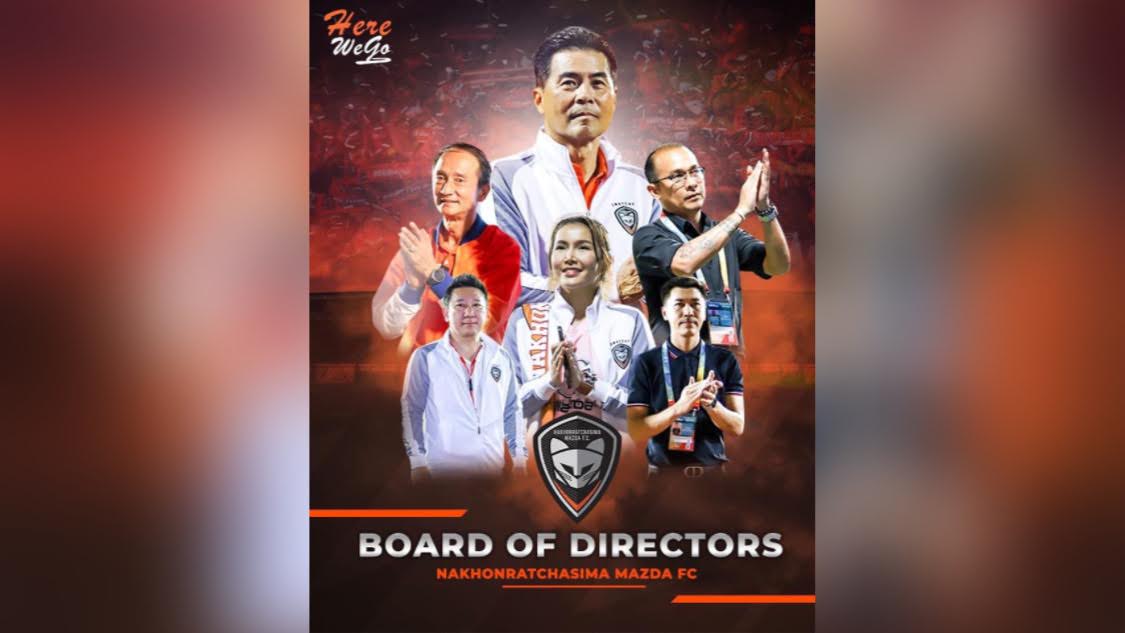 ไม่มี ‘บังยี’! โคราช ประกาศตั้งทีมผู้บริหารใหม่ลุยไทยลีก 2 - EKings News