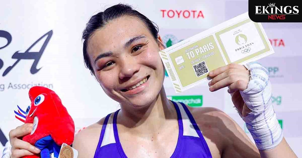ใบสน มณีก้อน กำปั้นสาวไทย ต้อนนักชกอิตาลี คว้าตั๋วลุยศึก โอลิมปิก 2024 คนที่ 8 - EKings News